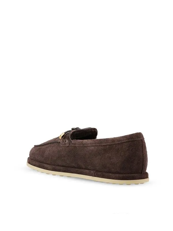 TOD'S Bow Detail Flat Shoes