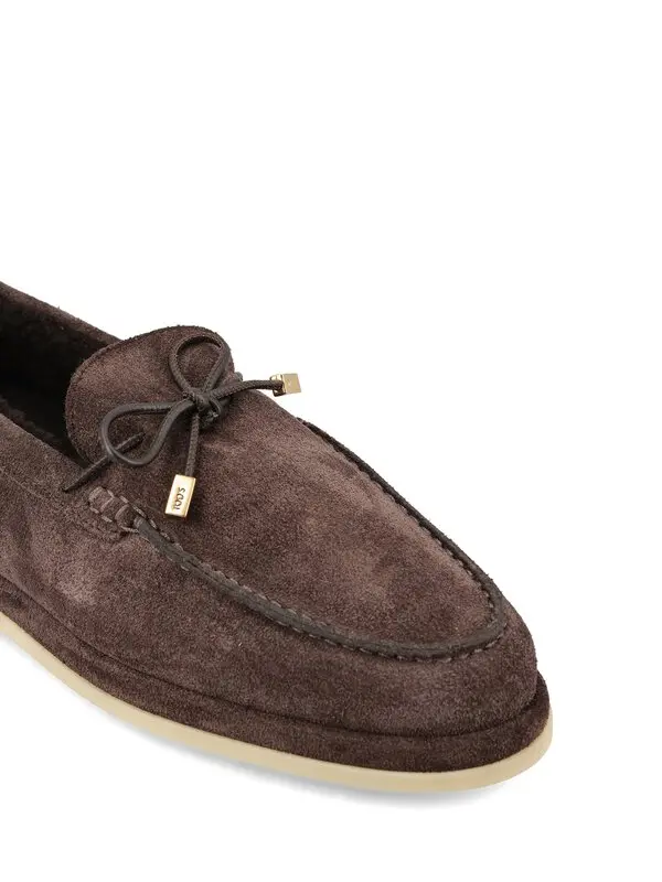 TOD'S Bow Detail Flat Shoes