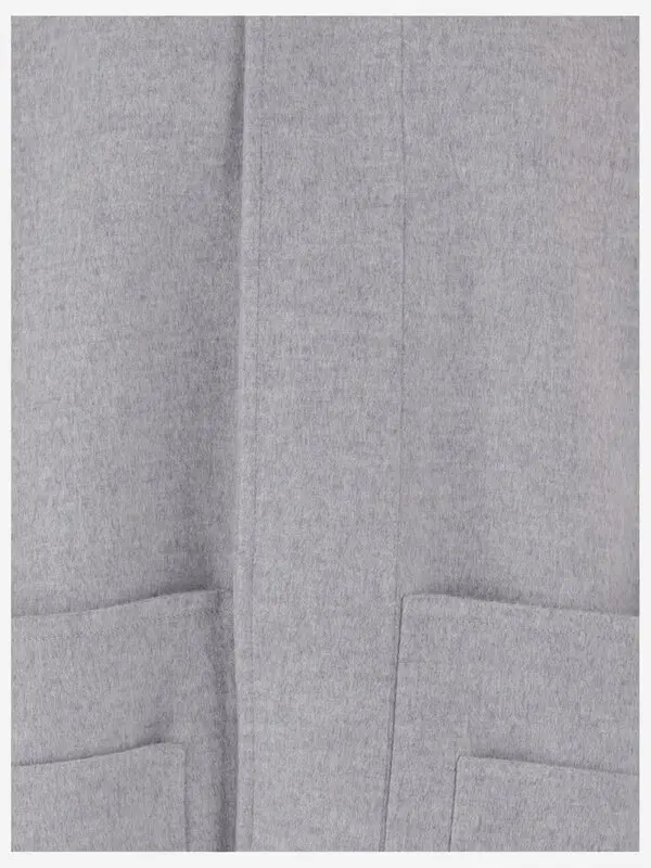 Bottega Veneta Long-sleeved Coat With Classic Collar