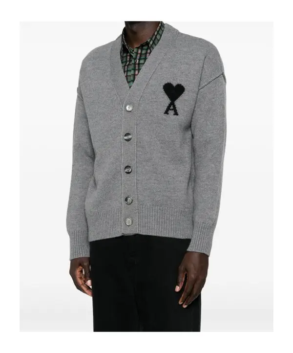 AMI Paris De Coeur Crew-neck Sweater