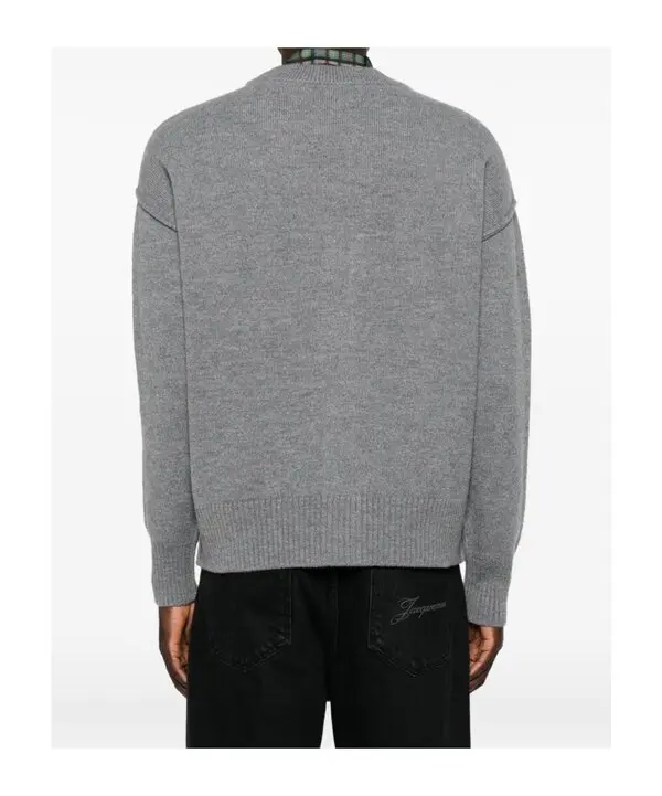 AMI Paris De Coeur Crew-neck Sweater