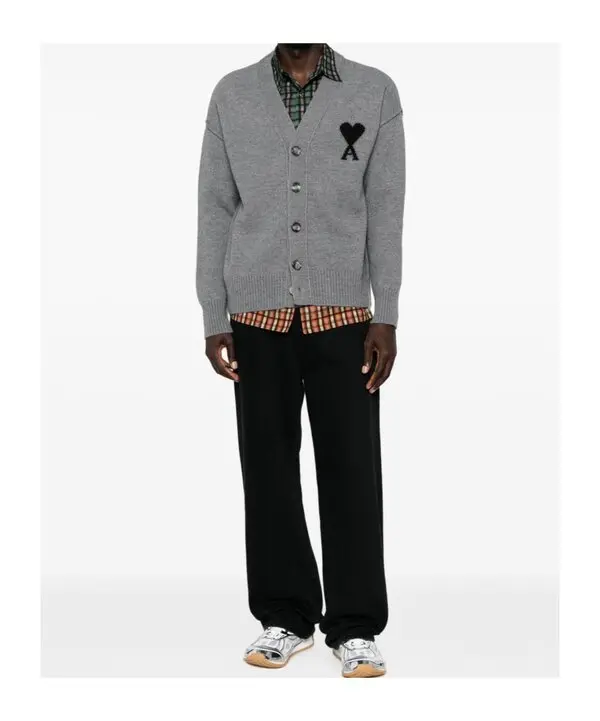 AMI Paris De Coeur Crew-neck Sweater