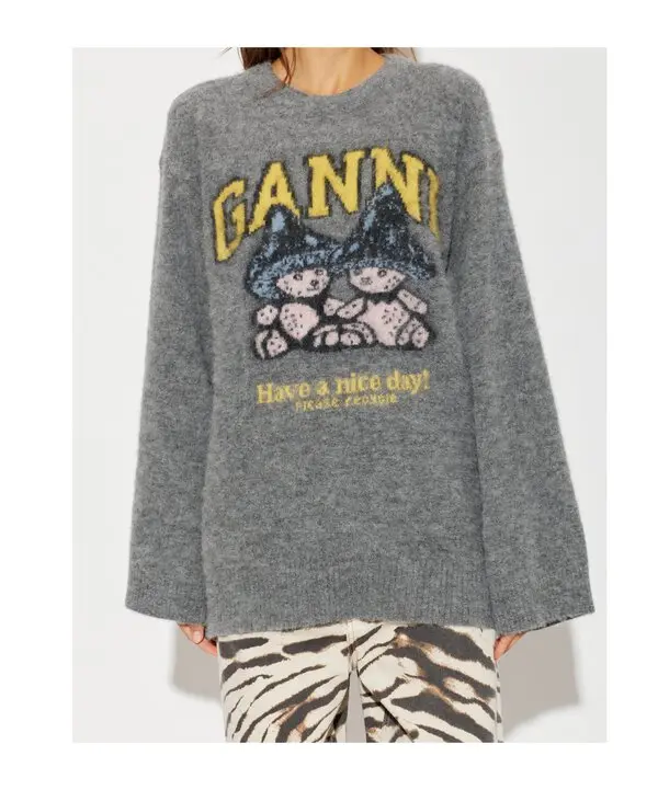 GANNI Long-sleeved Sweater