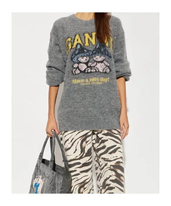 GANNI Long-sleeved Sweater