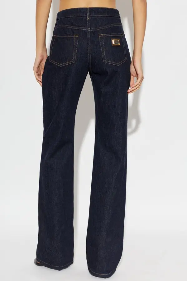 Dolce & Gabbana Straight-leg Denim Jeans