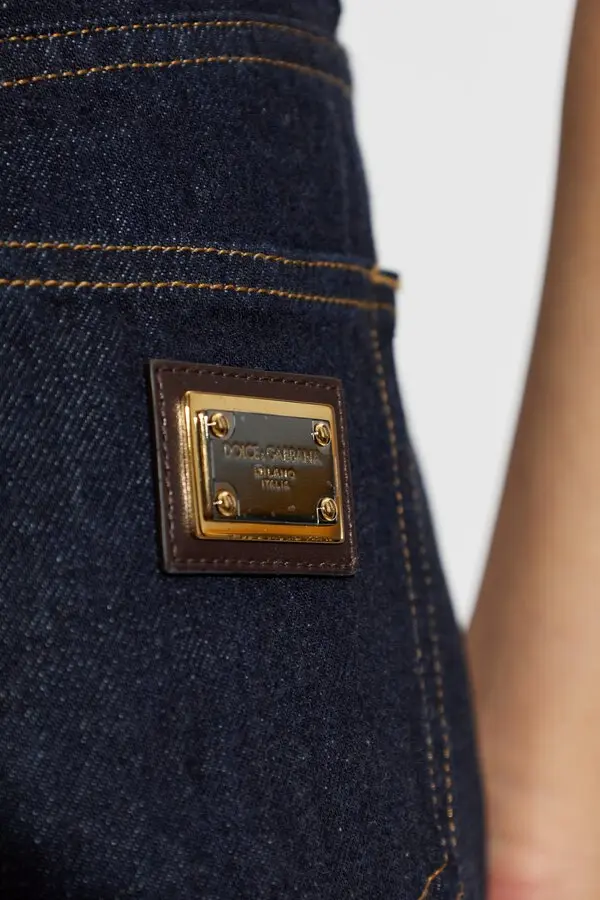 Dolce & Gabbana Straight-leg Denim Jeans