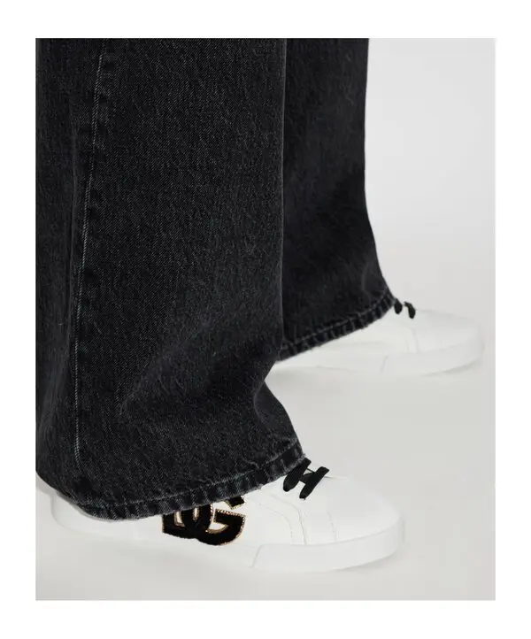 Dolce & Gabbana Dolce Gabbana Dg Logo Patch Sneakers