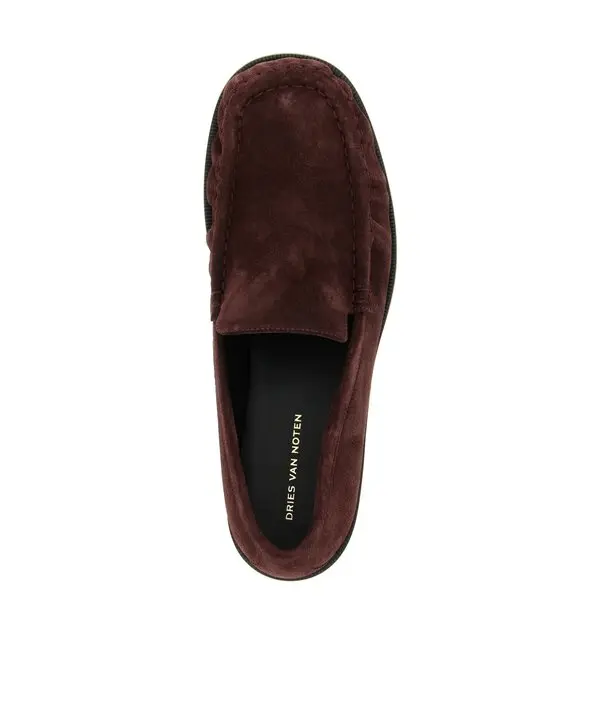 Dries Van Noten Suede Loafers