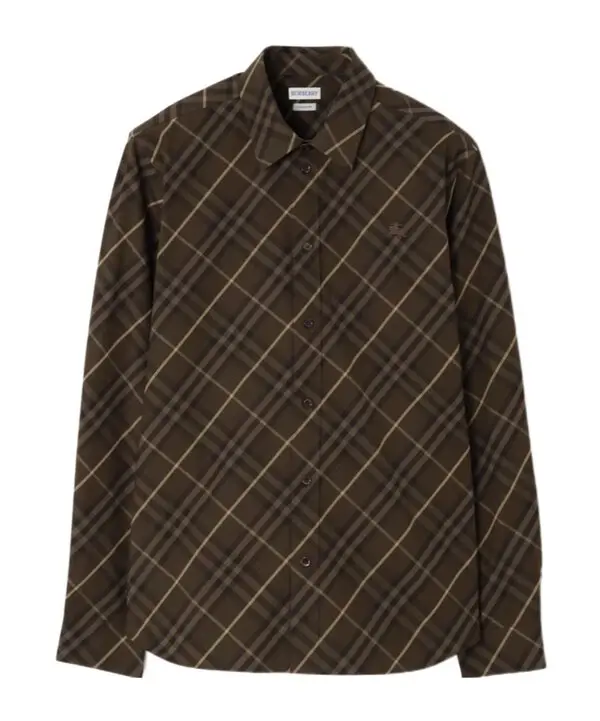 Burberry Classic Fit Check Cotton Shirt