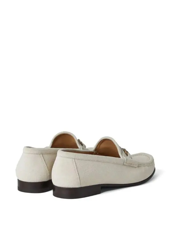 Brunello Cucinelli Decorative Buckle Loafers