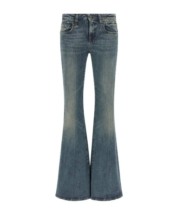 R13 Flared Jeans - Blue