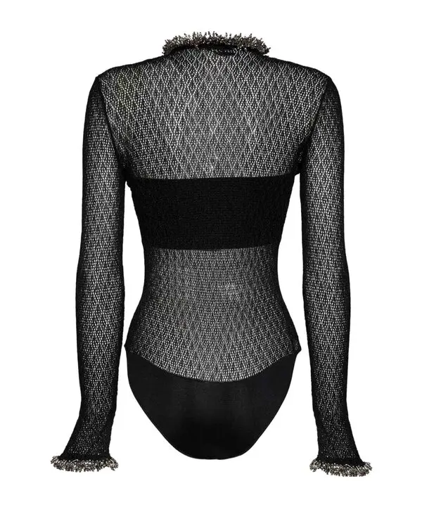 SELF-PORTRAIT Cut-out Bodysuit