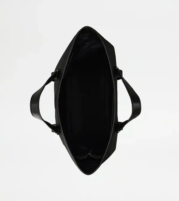 TOD'S Zip-top Laptop Tote Bag