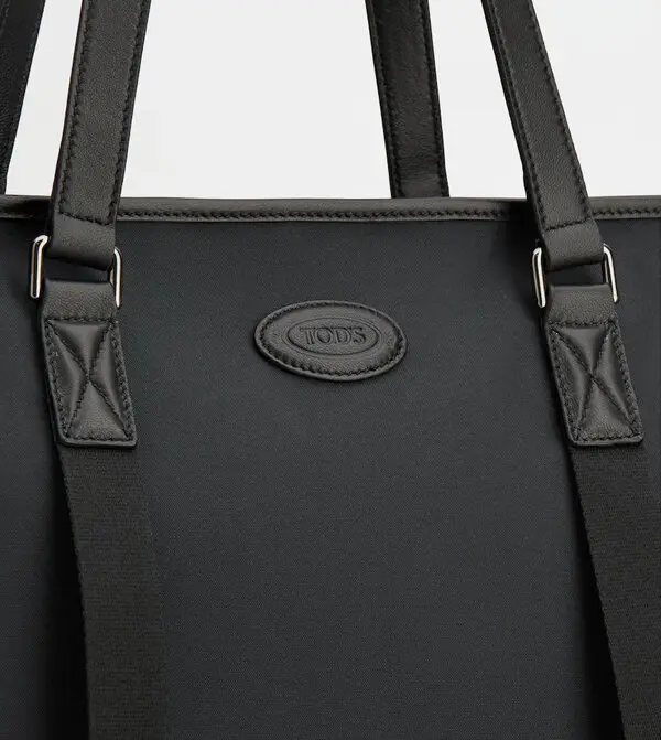 TOD'S Zip-top Laptop Tote Bag