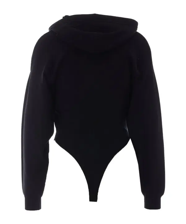 Elisabetta Franchi Embroidered Hooded Jumpsuit