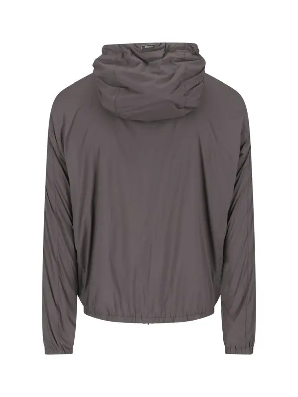Herno Zip-up Hooded Casual Jacket
