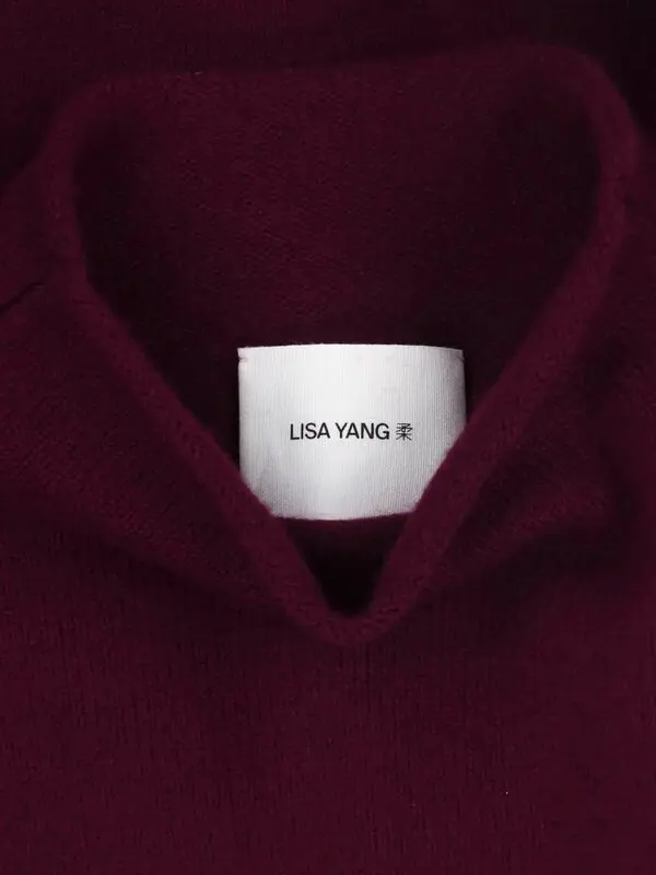 LISA YANG Mock Neck Knitted Sweater