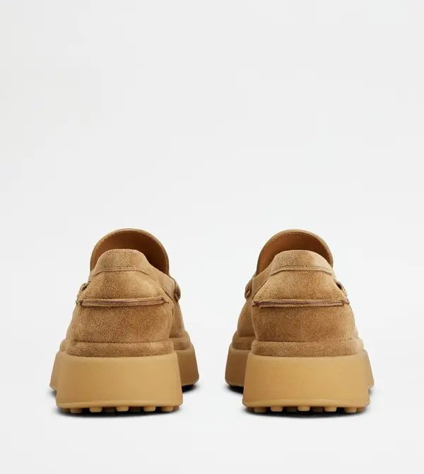 TOD'S Logo-plaque Slip-on Loafers
