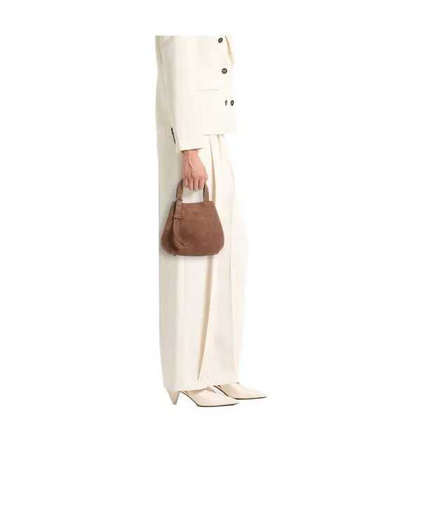 Max Mara Medium-sized Suede Handbag