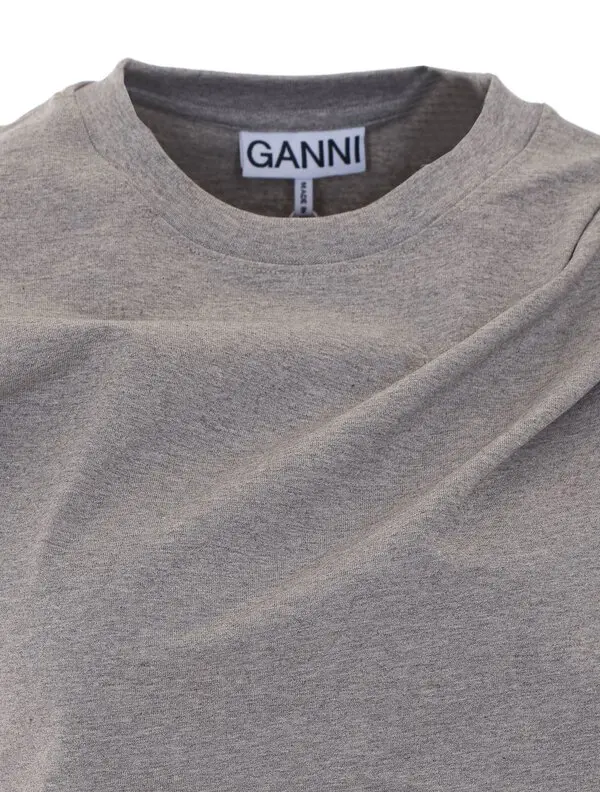 GANNI Draped Jersey Top - Paloma