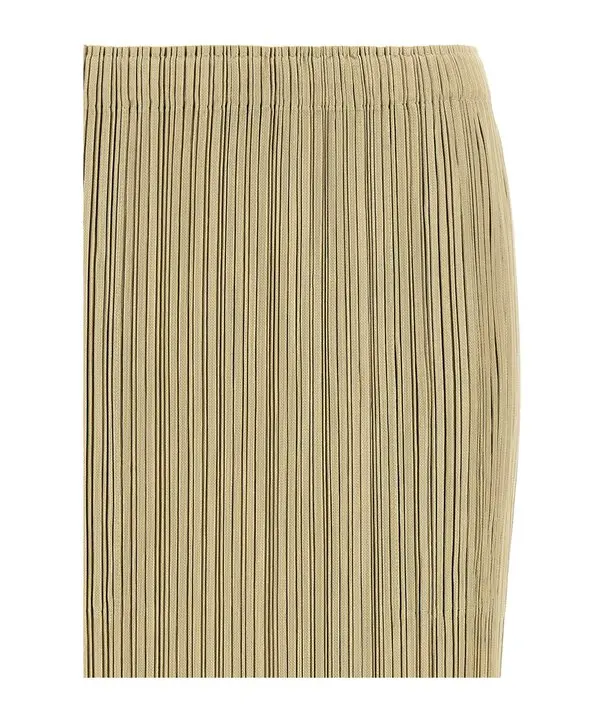 Issey Miyake Pleated Technical Fabric Skirt