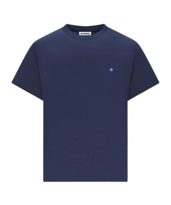 JIL SANDER Logo Embroidered T-shirt - No