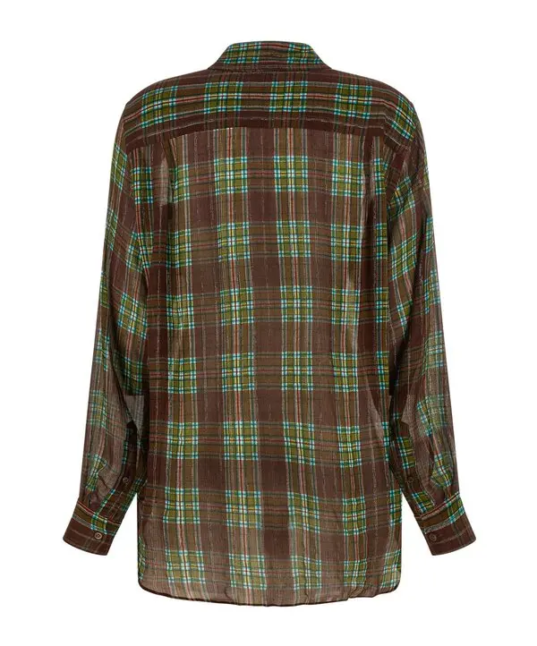 Dries Van Noten Checked Shirt - Multi-color