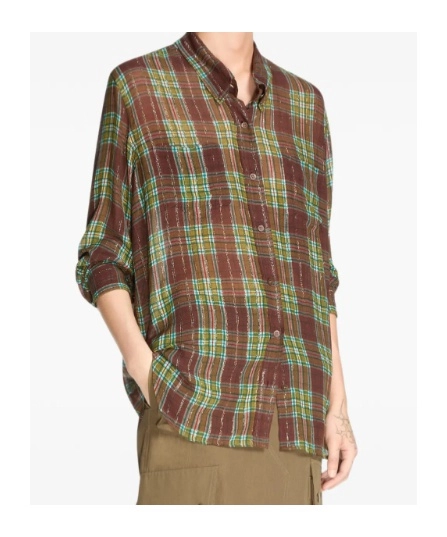 Dries Van Noten Checked Shirt - Multi-color