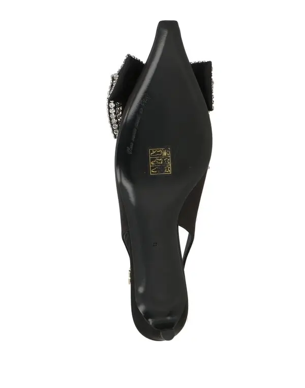 Dolce & Gabbana Embellished Bow Slingback Pumps