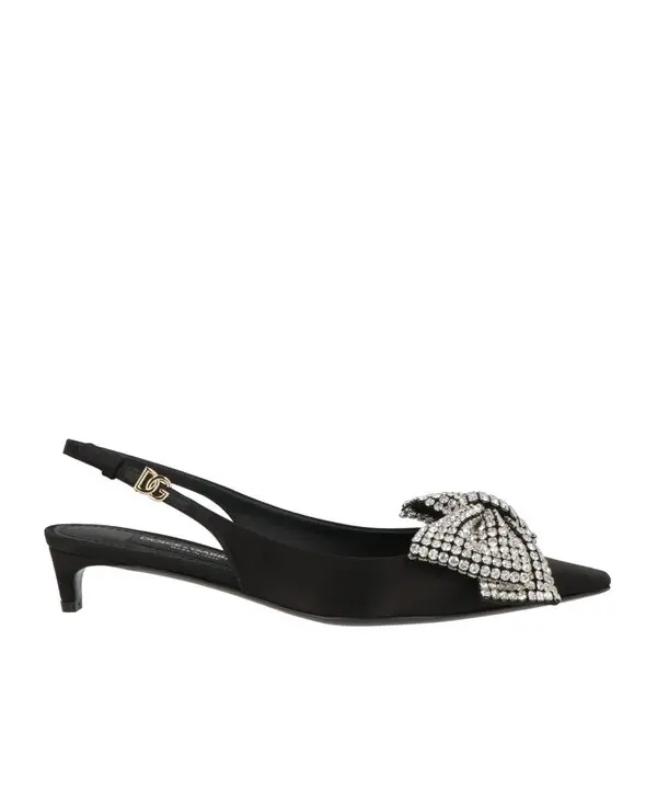 Dolce & Gabbana Embellished Slingback Pumps - No