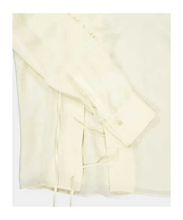 FERRAGAMO Lace-up Detail Top