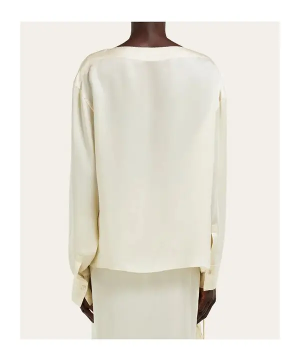 FERRAGAMO Lace-up Detail Top
