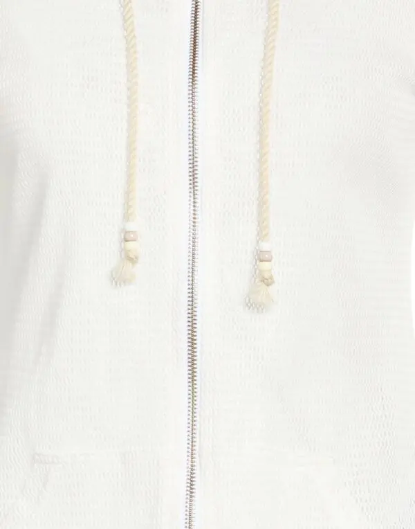 MAISON MARGIELA Solid Colour Zip-up Jumpers