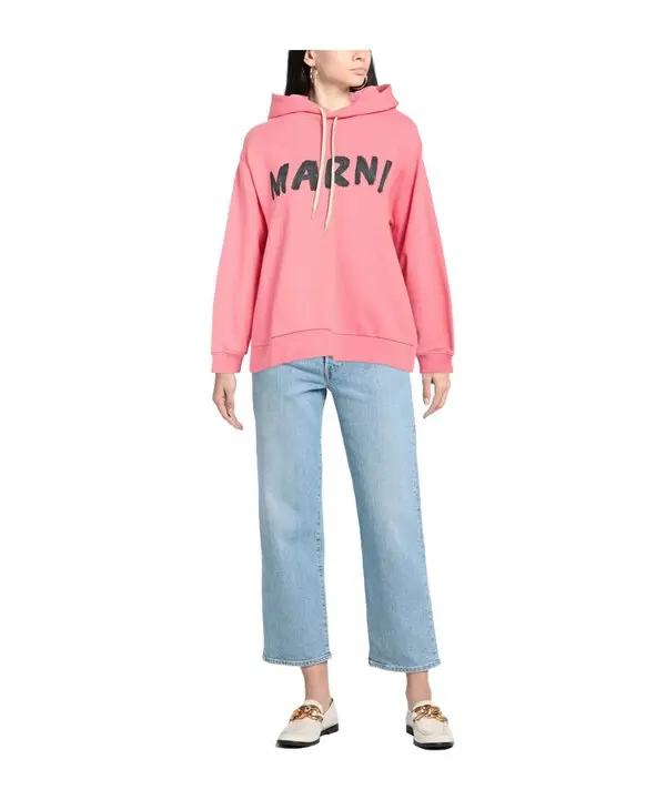 Marni Printed French Terry Hoodie