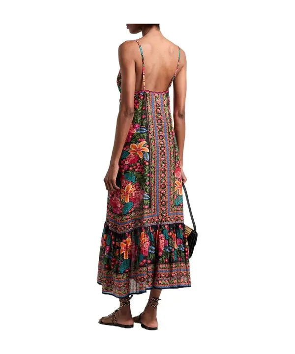 Farm Rio Floral Sleeveless Dress