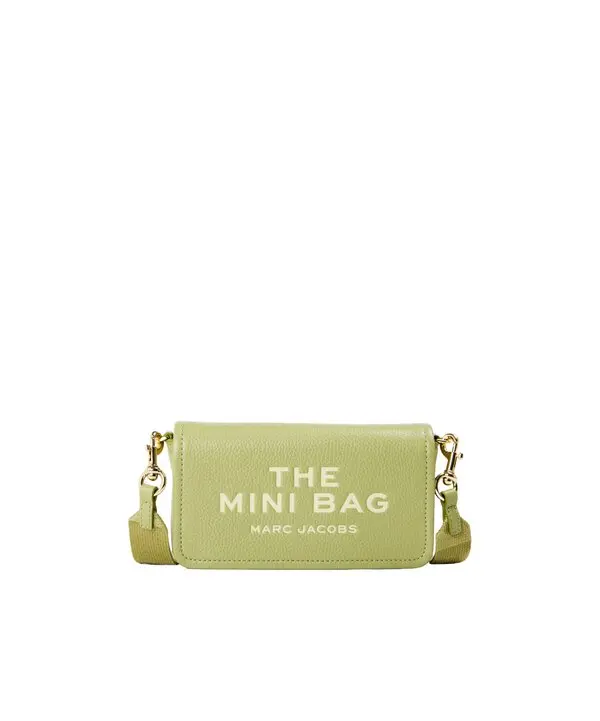 Marc Jacobs Grained Leather Mini Crossbody Bag - Green