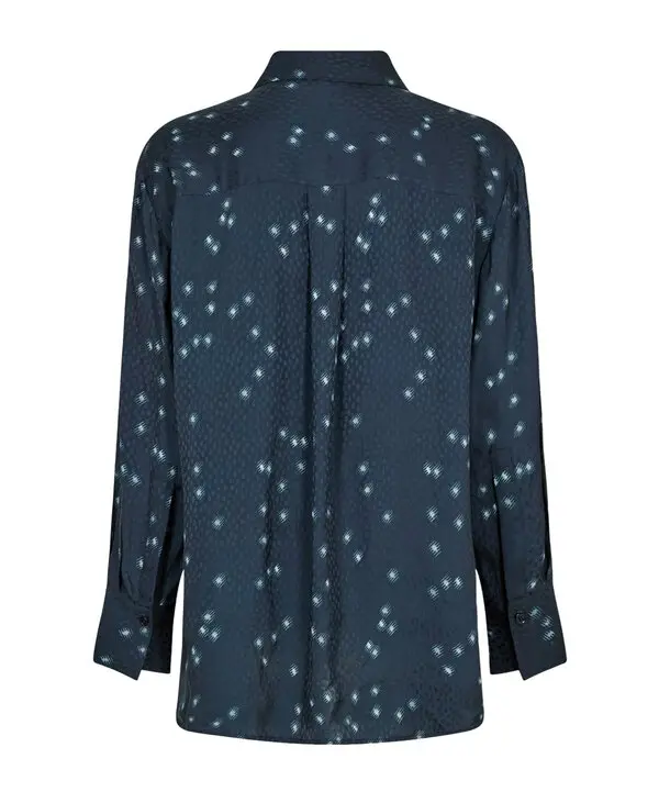 Hugo Boss Textured Long Sleeve Shirt