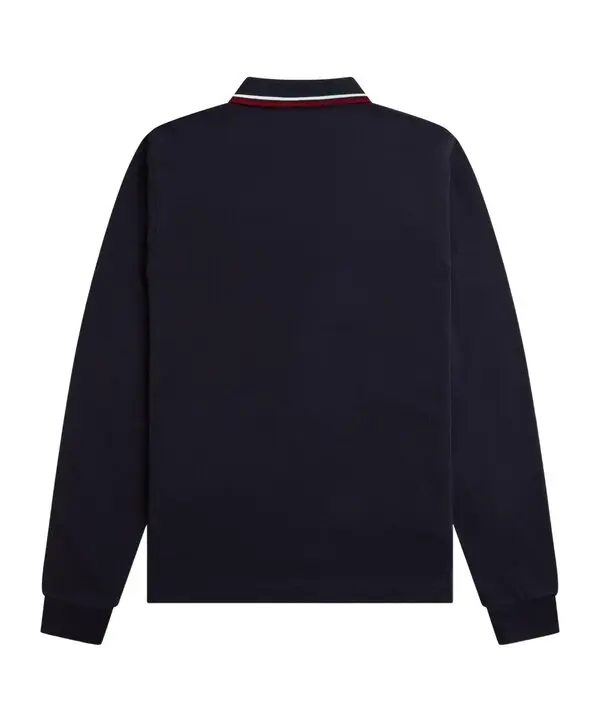 Fred Perry Longsleeve Collared Polo Shirt
