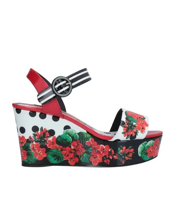 Dolce & Gabbana Wedge Sandals - No