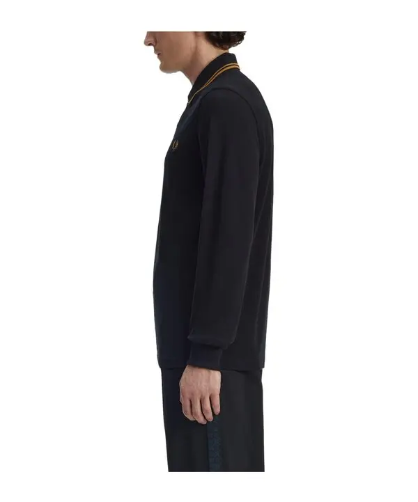 Fred Perry Longsleeve Collared Polo Shirt