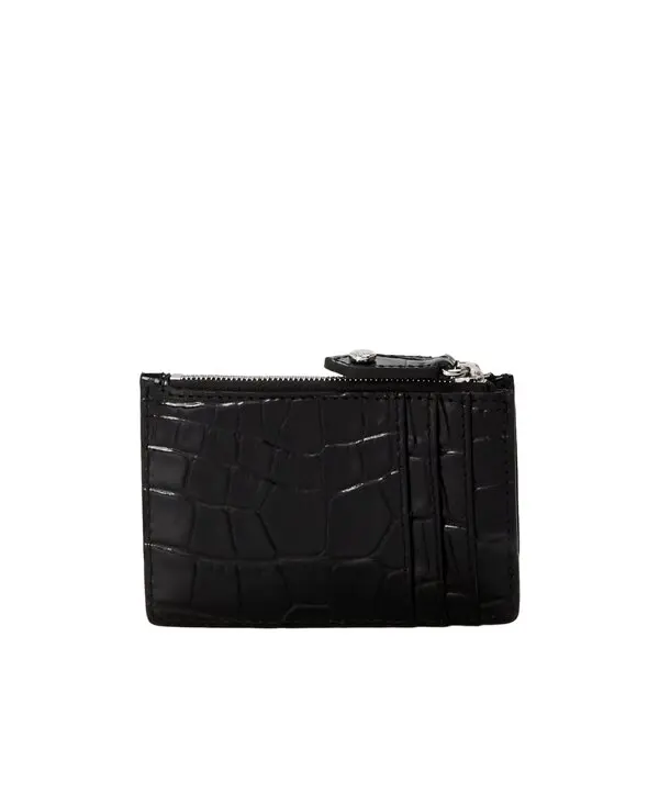 VIVIENNE WESTWOOD Glossy Crocodileembossed Card Holder