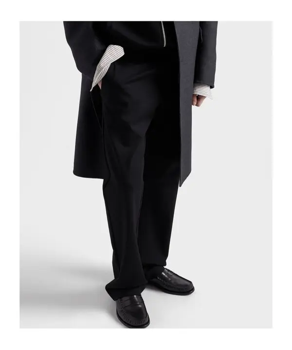 Prada Fleece Pants With Re-nylon Details