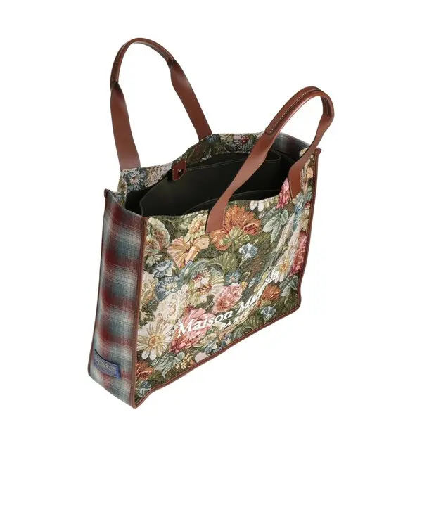 MAISON MARGIELA Large Floral Tote Bag