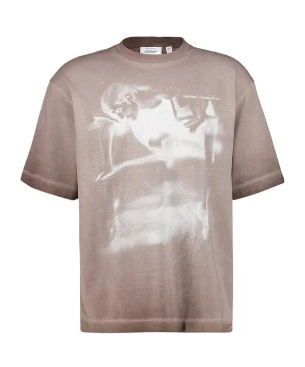 Off-White Short-sleeved T-shirt - Nude