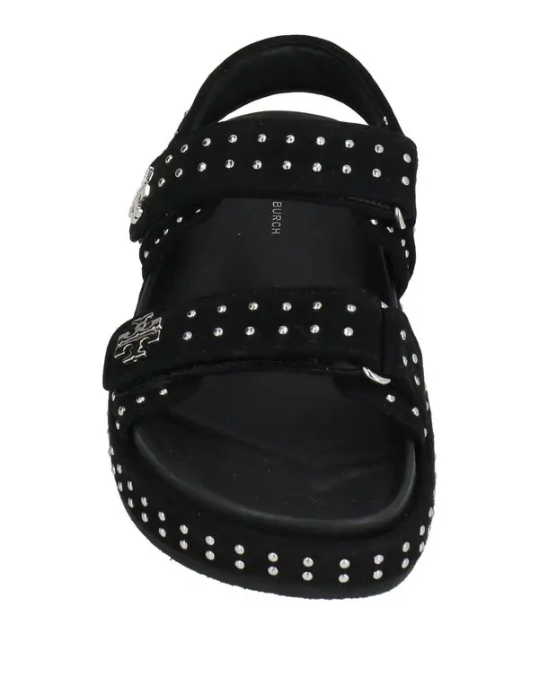 Tory Burch Embellished Studded Platform Slingback Sandals