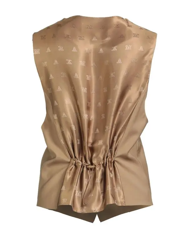 Max Mara Wool Satin Waistcoat