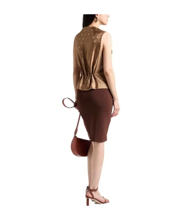 Max Mara Wool Satin Waistcoat