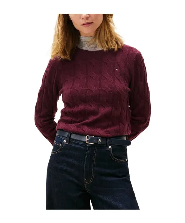 Tommy Hilfiger Crewneck Cableknit Sweater