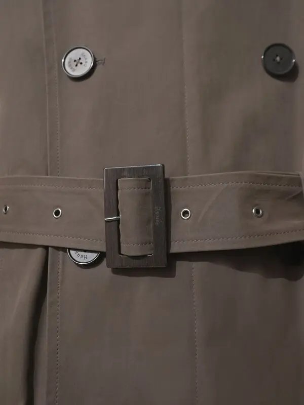 Herno Double-breasted Belted Coat