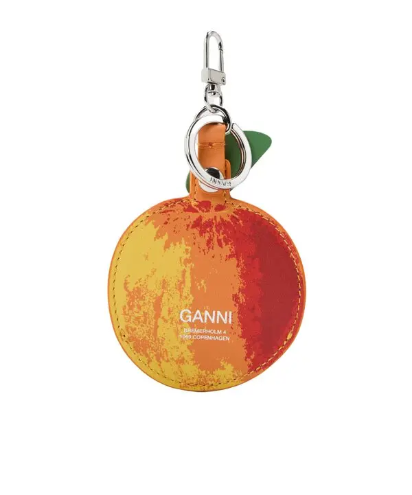 GANNI Appleshaped Charm Coin Purse